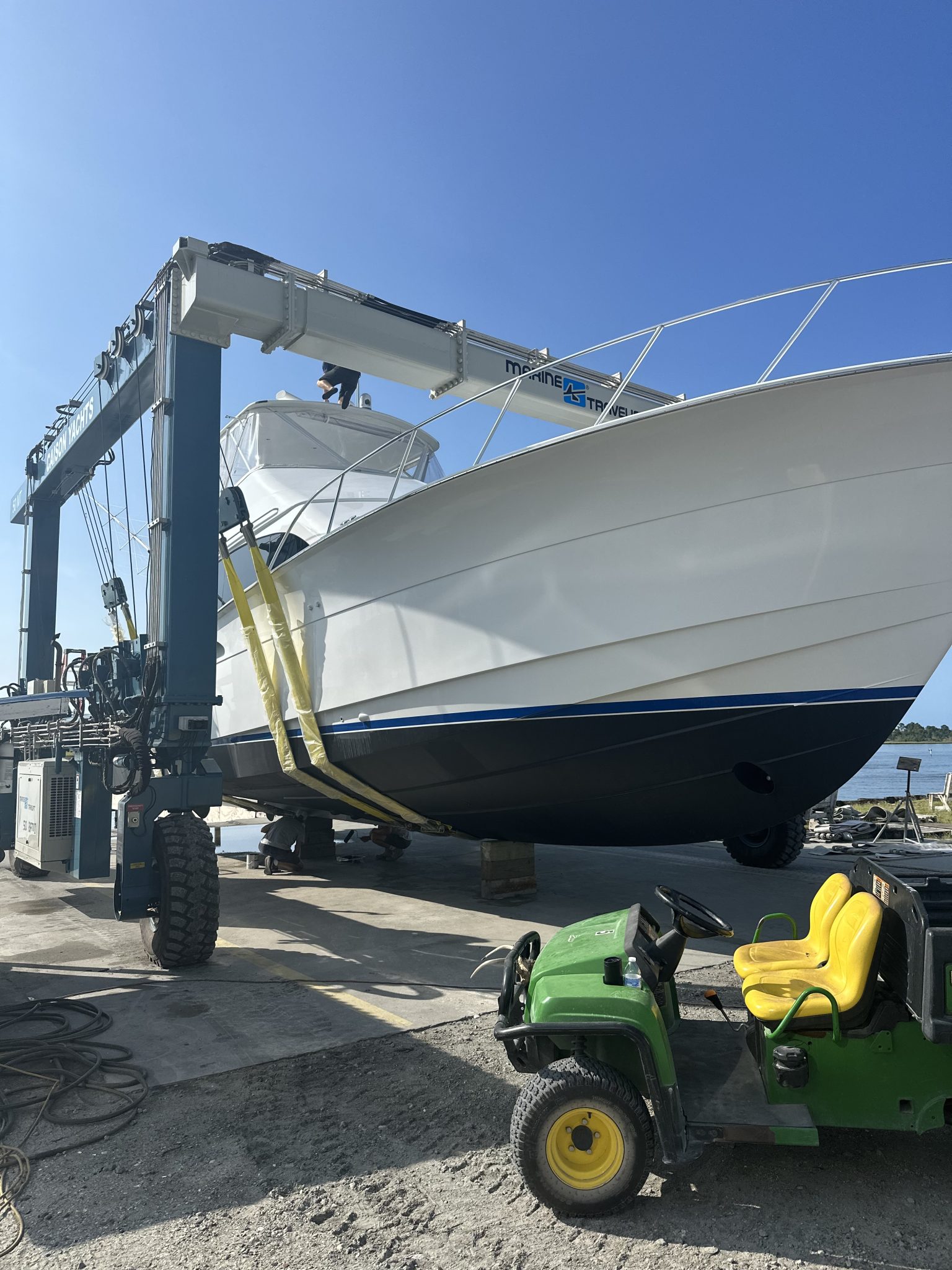 Hurricane Boat Haul-Out Services - Caison Yachts